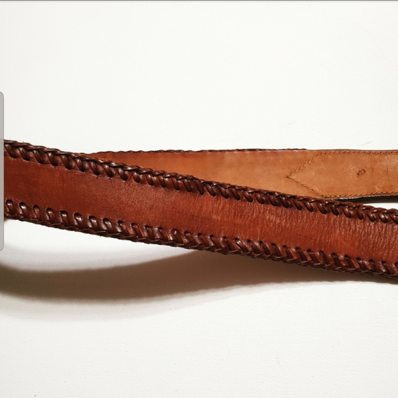 Hemisphere | Accessories | Vintage Italy Brown Leather Belt | Poshmark